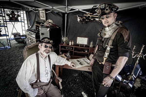 Steampunk auf dem Fantasy Festival - Das Grosse Treffen 2025 in Aach am Bodensee